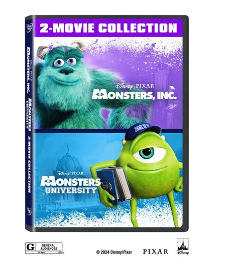 Monsters Inc Double Feature Dvd