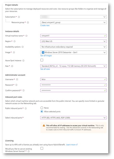 Setup Virtual Machine