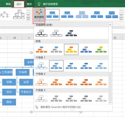 Excel小技巧7：轻松制作公司组织结构图 正数办公