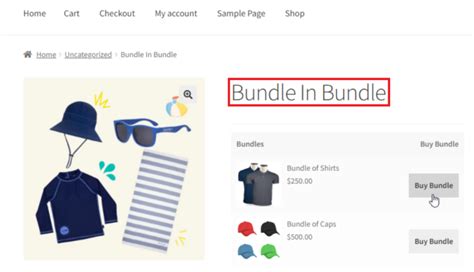 Bundle In Bundle Feature — Smart Product Bundles For Woocommerce