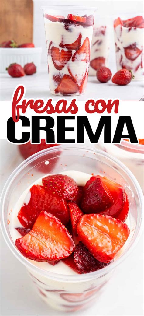Fresas Con Crema ⋆ Real Housemoms
