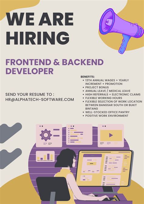 Alphatech Software Sdn Bhd On Linkedin Dear All We Are Currently Looking For Frontend