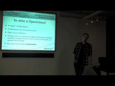 OpenIndiana Illumos And The OpenSolaris Community Part YouTube