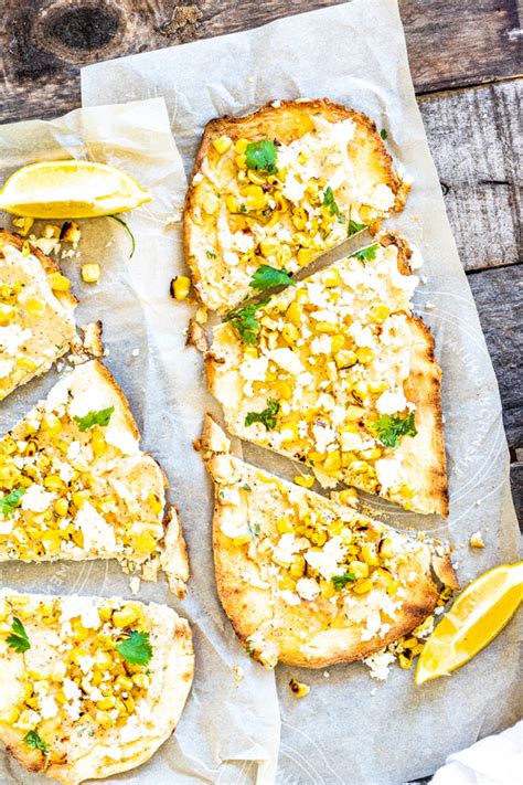 Mexican Street Corn Flatbread Pizza Piper Cooks