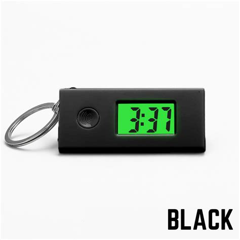 digital mini clock with led light lcd display time and date display with