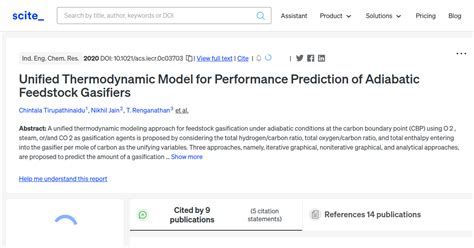 Unified Thermodynamic Model For Performance Prediction Of Adiabatic