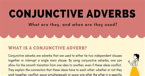 How To Use Conjunctive Adverbs With Helpful Examples • 7esl
