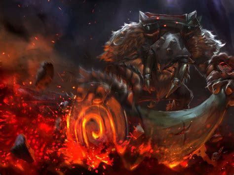 Download Earthshaker Attacks Best Dota 2 Background