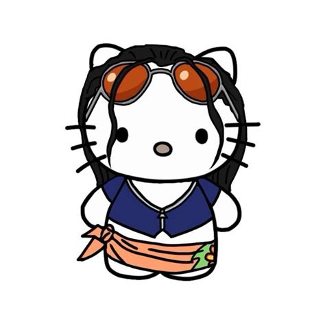 Hello Kitty Luffy 🫶🏻 Hello Kitty картинки Милые рисунки