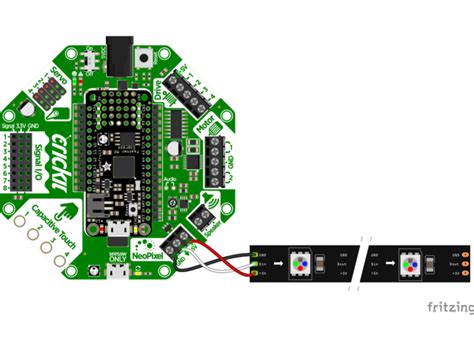 Circuitpython Neopixels Adafruit Crickit Hat For Raspberry Pi Linux