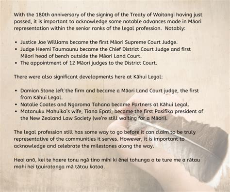 Treaty Of Waitangi Kahui Legal