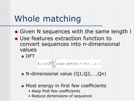 Ppt Time Series Sequence Matching Powerpoint Presentation Free