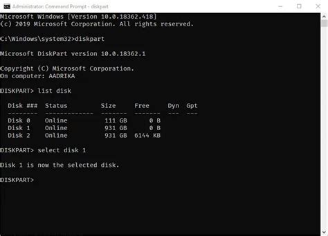 How To Extend Partition With Diskpart Command Line