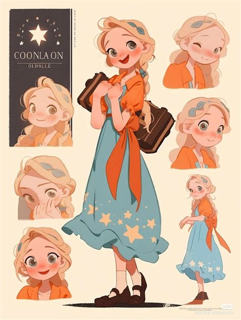 Ai系列 西方角色设定（卡通，写实）