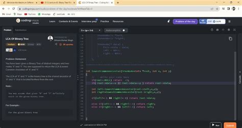 Rishabh Singhal On Linkedin Codingninjaschallenge Day3completed