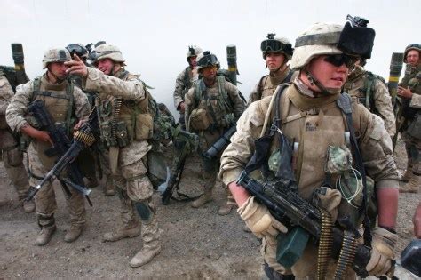 Nbc On The Scene With Marines In Fallujah World News Mideastn