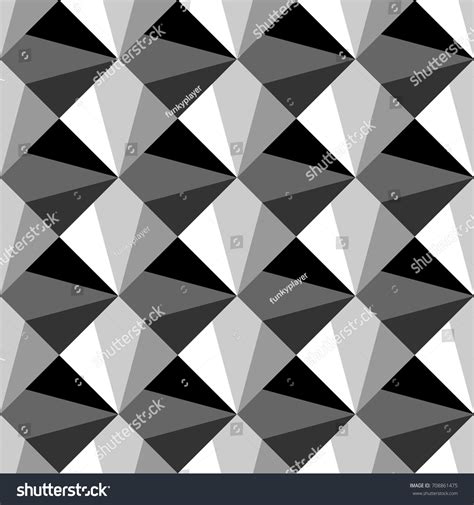Interlocking Polygons Tessellation Background Image Repeated Stock Vector Royalty Free