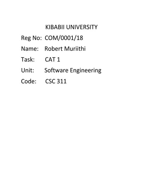 cat 1 csc 311 pdf software development prototype
