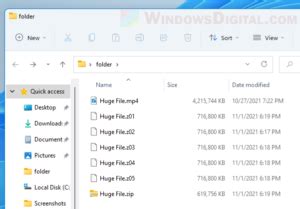 How To Split A File Into Multiple Files In Windows