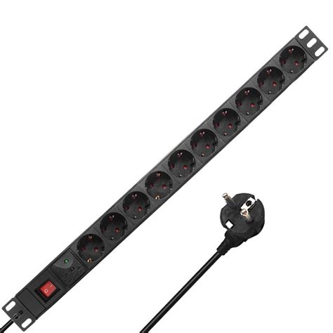 16a 2 12 Unit German Pdu Network Cabinet Rack Euro Grandado