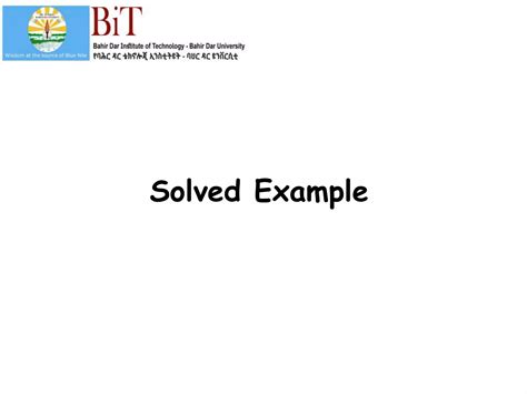 chapter 2 solved examples ppt