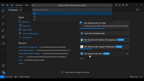 How To Create And Setup Spring Boot Project In VSCode GeeksforGeeks