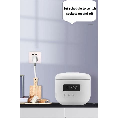 Смарт контакт Rovo Pw801e За вграждане Wi Fi 16a 2xusb Защита от деца Бял Emag Bg