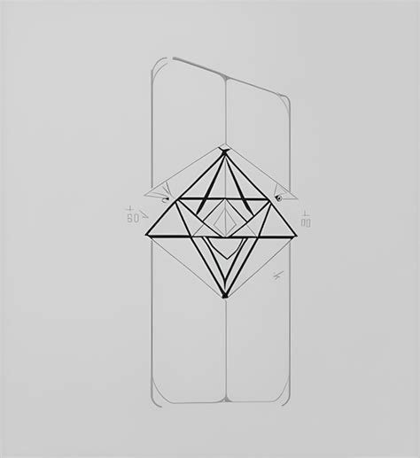 Premium AI Image A Drawing Of A Triangle With The Number 3 On It