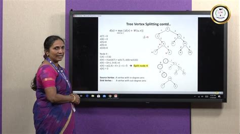 Tree Vertex Splitting Problem With Greedy Approach Dr A Christy Youtube