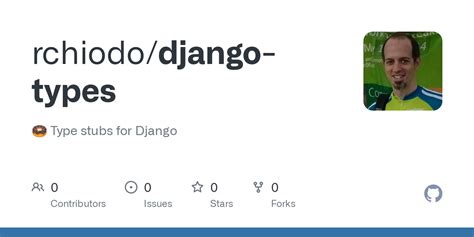 Github Rchiododjango Types Doughnut Type Stubs For Django
