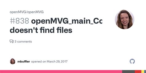 Openmvgmainconvertsfmdataformat Doesnt Find Files · Issue 838