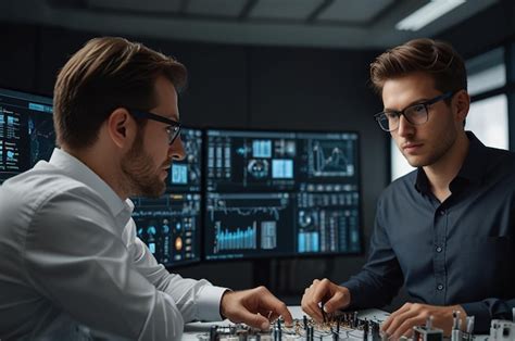 Premium Photo Engineers And Developers