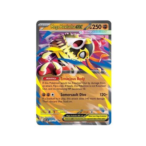 Ascended Heroes Mega Hawlucha Ex 116 Pokeverse