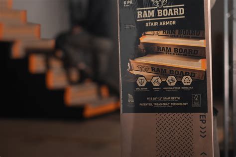 Stair Protection During Construction Ram Board®