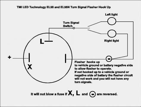 Electronic Flasher Relay Circuit Diagram