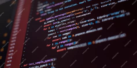 Premium Photo Computer Script Mobile App Developer Programmer Developer