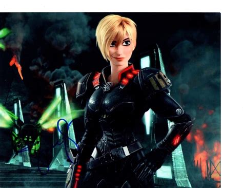 Jane Lynch Sergeant Calhoun Jane Lynch Wreck It Ralph Signed