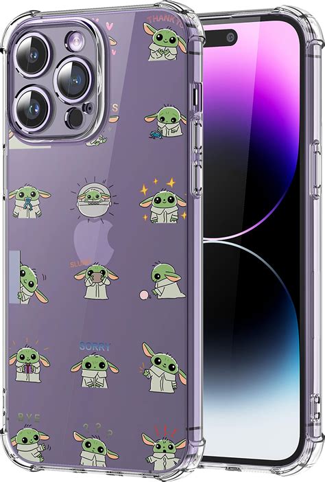 Oqpa For Iphone 14 Pro Case Cartoon Character Funny Cute