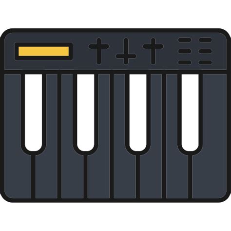 Midi Generic Outline Color Icon