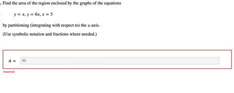 Solved Find The Area Of The Region Enclosed By The Graphs Of Chegg Com