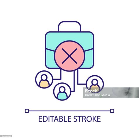 Unfit Candidates Rgb Color Icon Stock Illustration Download Image Now Art Business