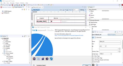 Issue With Stretch Text Field If Calling The Report From Apex Using Jasper Integration 20