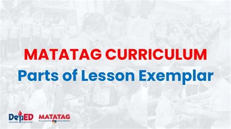 Matatag Curriculum Lesson Format And Design 2 Pptx