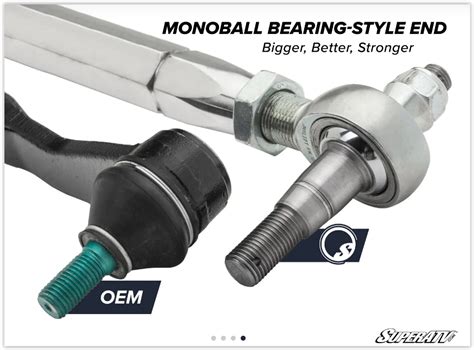 Polaris Rzr Turbo S Rackboss 2 0 Billet Aluminum Hex Tie Rod Kit Jds Customs