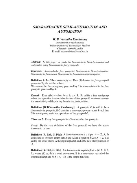 smarandache semi automaton and automaton download free pdf automata