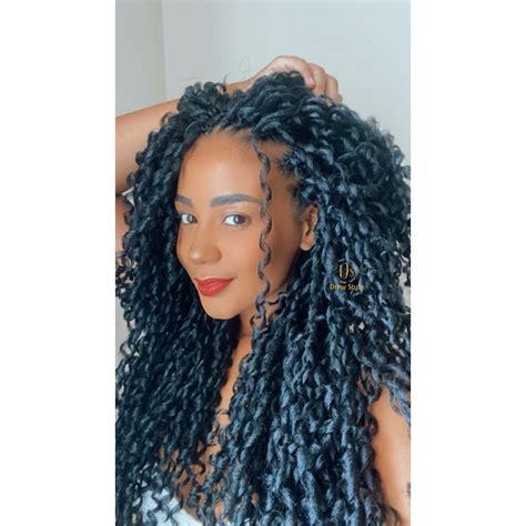Cabelo Nina Softex Kit 4 Pacotes Crochet Braids Envio Imediato