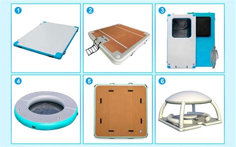 China Inflatable Floating Dock Manufacturers Suppliers Inflatable Floating Dock For Sale