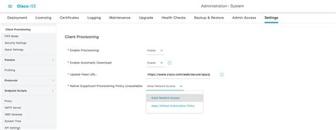 ISE BYOD Without Native Supplicant Provisioning