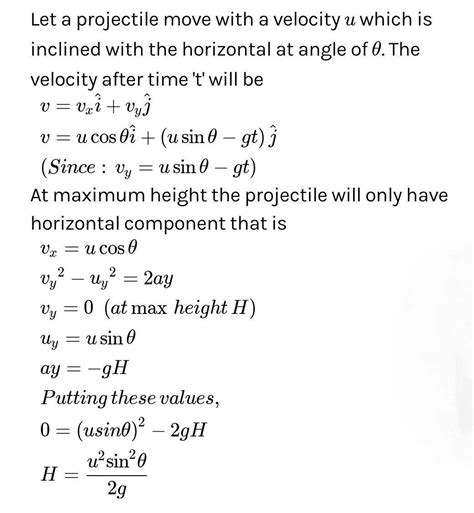 projectile motion equations range equation mensclan