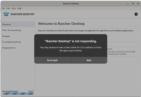 Rancher Desktop Takes More Than 6 Minutes To Display Ui And Create A Cluster On Linux · Issue